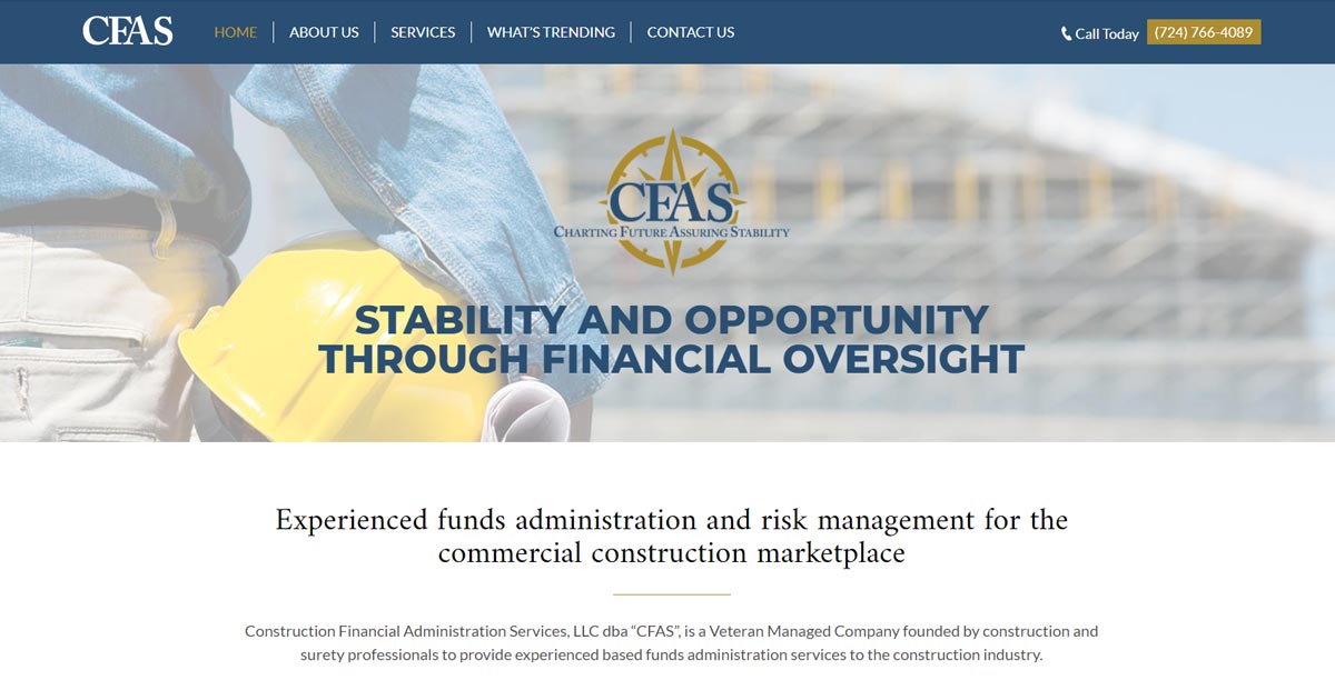 Home - CFAS | Construction Financial Administration Services, LLCCFAS ...